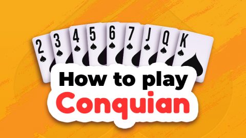How to Play Conquian Card Game - VIP Games